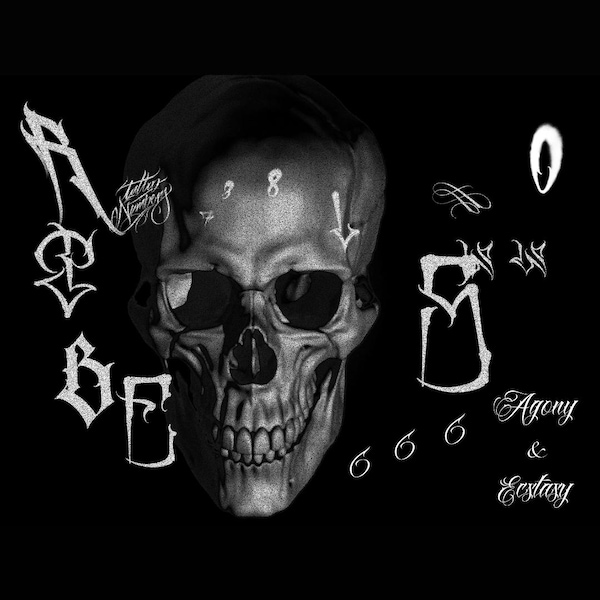 Procreate Tattoo Fonts – Handmade Letters Vol.1 - Etsy