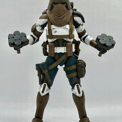 1/12 Captain Rex Snow Gear Waterslide Decal Sheet - Etsy UK