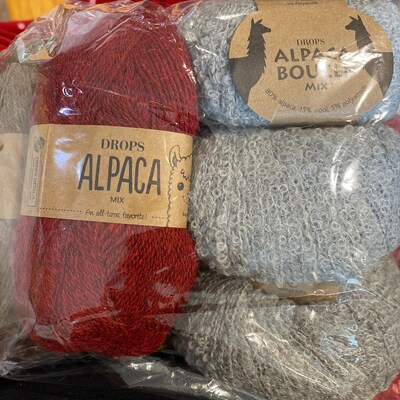 DROPS Yarn Alpaca Boucle Yarn Drops Alpaca Loop Yarn Soft Alpaca Yarn ...
