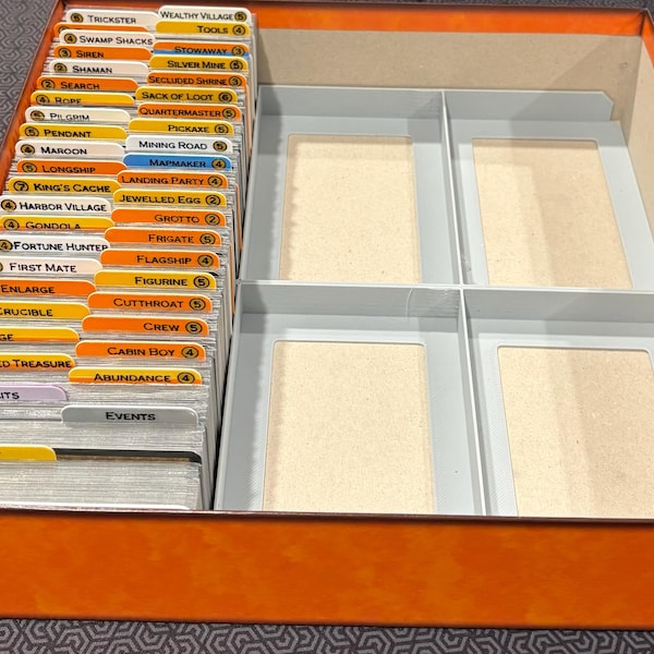 Dominion Card Game Organizer and File Tabs - Fit Many Expansions in 1 ...