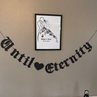 The Bach Parade Goth Banner, Gothic Bachelor Party, Emo Bachelorette ...