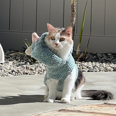 PDF Digital Download Crochet Pattern Cat Sweater Bengal - Etsy