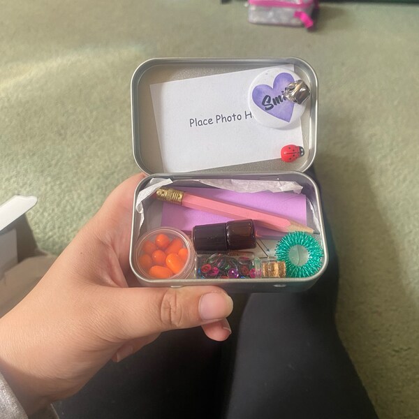 Mini Calm Down Kit for Teens, Coping Skills Box, Mindful Grounding ...