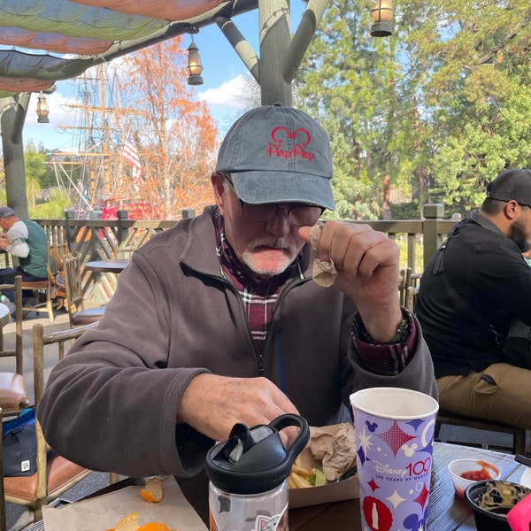 Pop Pop Hat Custom TEXT Mouse Head Hat Disney Baseball Caps Custom ...