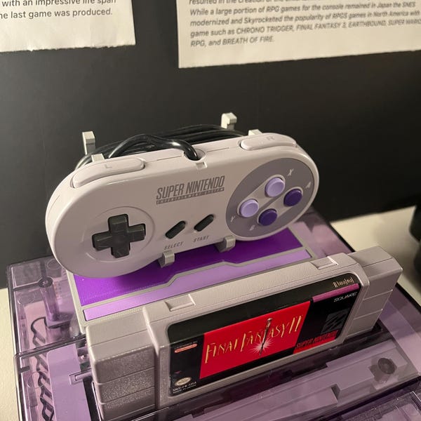 Display Stand for Original SNES Controllers / Multicolors / Custom 3D ...