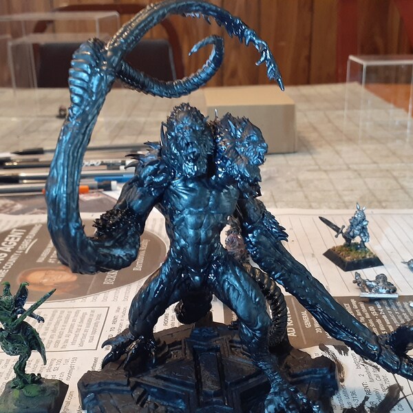 Afflicted Celestial \ 102mm Fantasy Miniature \ D&D \ Mini Monster ...