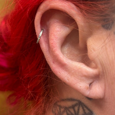 Curb Chain Attachment, Single Piercing Front and Back Linker or ...