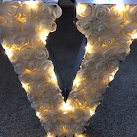 Ivory Wedding Decor Giant Ivory Letters Large Cream Name - Etsy