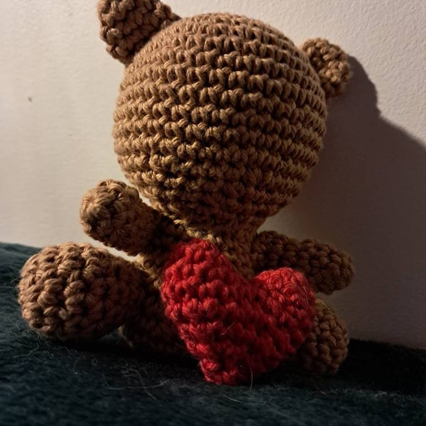 The Love Bear - CROCHET PDF PATTERN (english) - Etsy