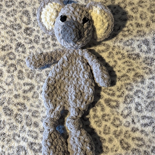 MINI Koa Koala Knotted Lovey — Crochet Koala PATTERN - Etsy