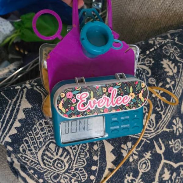 Tubie Hang™ G-tube Feeding Pump Hanger - Etsy