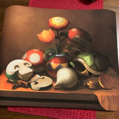 Mario Still Life Print - Etsy