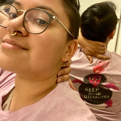 Keep Your Distance T-shirt - Etsy