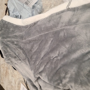 Super Plush Front Zipper Soft Robe Zipper Bathrobe Dressing Gown - Etsy