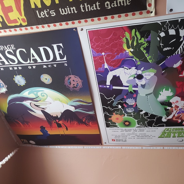 Homestuck Print - End of Act 5 Printed Parody Poster - [S]: Cascade - Etsy