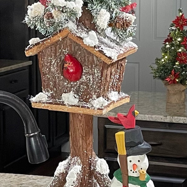 Decoy / Hand Carved Hand Painted Vintage Decoy / Wall Hanging-shelf ...