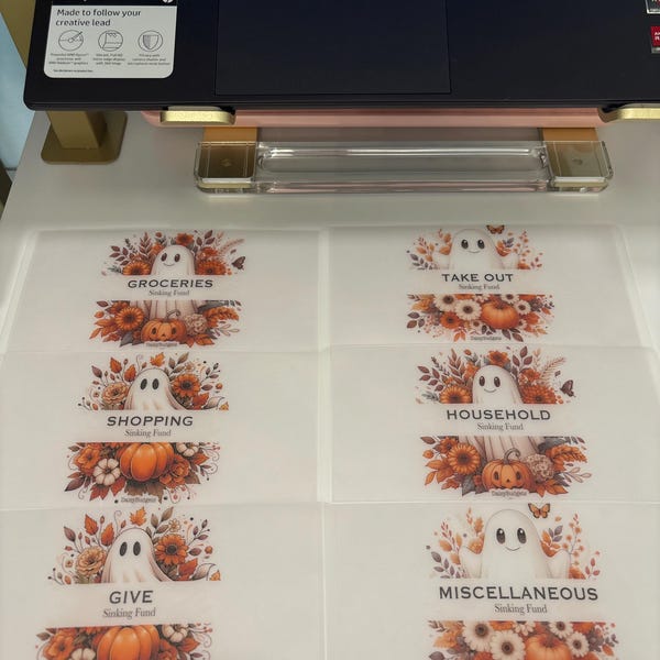 In My Money Saving Era A6 Matte Vellum Dashboard - Etsy