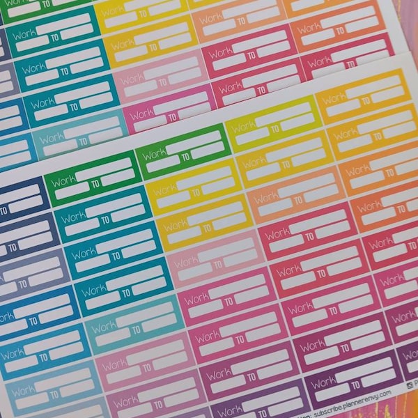 NEW KIT FORMAT! Spring Easter Bunnies Eggs Rainbow Colors Planner ...