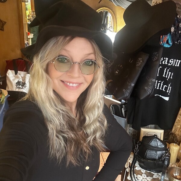 Witch Hat/wizard Hat/strega/halloween /cosplay /winter Goth/witchy ...