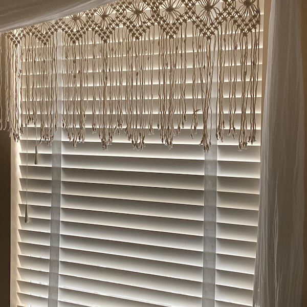 Wedding Macrame. Banner Macrame, Macrame Curtain.macrame Fiber Art ...