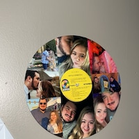 One Direction Vinyl Record Photo Collage - Vintage Record - Vinyl ...