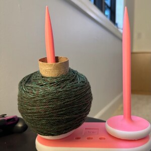 Horizontal Yarn Ball Holder, Knitting, Crochet, Spindle - Etsy