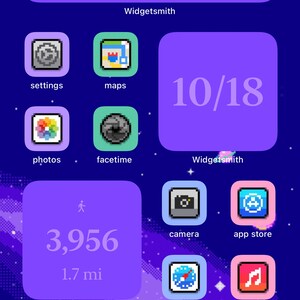 100 Cute Kawaii Cat Ios Icons Pack Iphone Theme App - Etsy