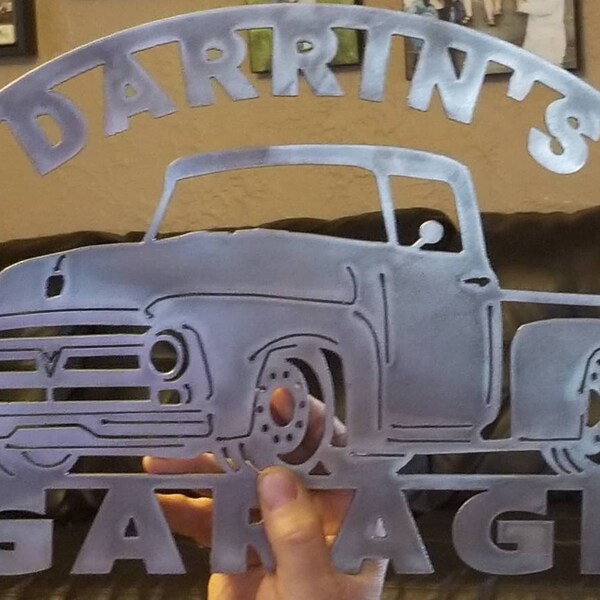 1955 1956 Classic Truck Garage Metal Sign - Etsy