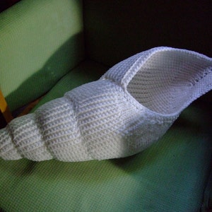 Nautilus Shell Crochet Basket Photo PDF Crochet Pattern - Etsy