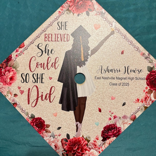 Personalized Business Graduation Cap, Custom Grad Cap Topper for ...