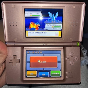 Custom Nintendo DS Lite Refurbished Game Console Handheld Console Clear ...