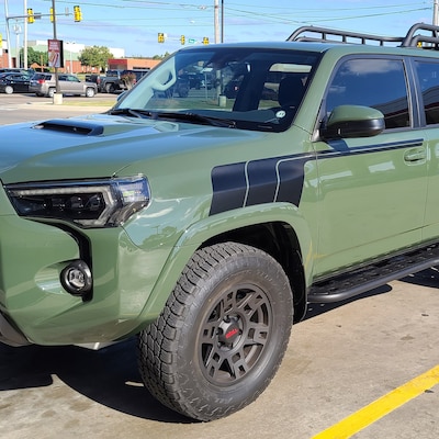 Kit Toyota 4runner TRD Back to the Future All Black Retro Vintage ...