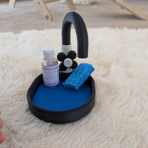 Play Twisting Knob for Kids Kitchen, Includes Mounting Bracket for Easy ...