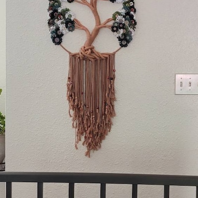 Large Tree of Life Macrame Wall Hanging - Etsy