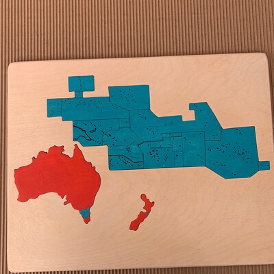 South America Wooden Map Puzzle Educational Gift for Kids and Adults ...