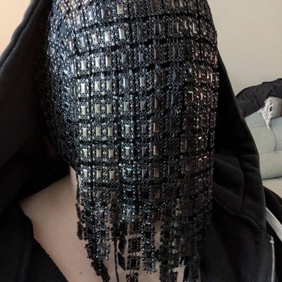 Yellow Monster Custom Masquerade Mask Handmade in Covered Jewels - Etsy