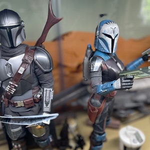 1/6 Scale Bo Katan Mythosaur Shoulder Pauldron Mandalorian - Etsy