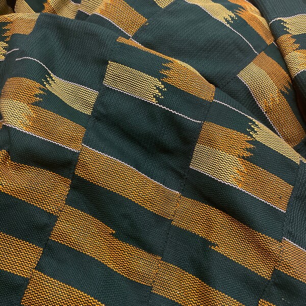 Ghana Handwoven Kente Fabric/kente Cloth Called Fatia Fata Nkrumah - Etsy