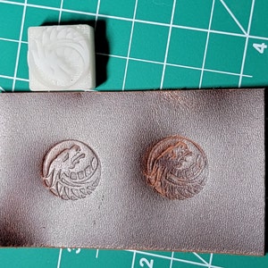 Delrin Leather Stamp: Wind Rose, Compass Passport Traveling, Leather ...