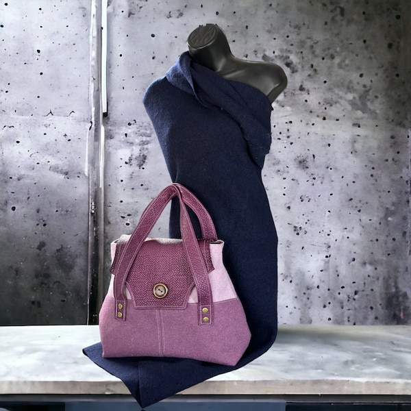 Large Bag SEWING PATTERN, Digital File, Retro Style Overnight Bag, Pdf ...