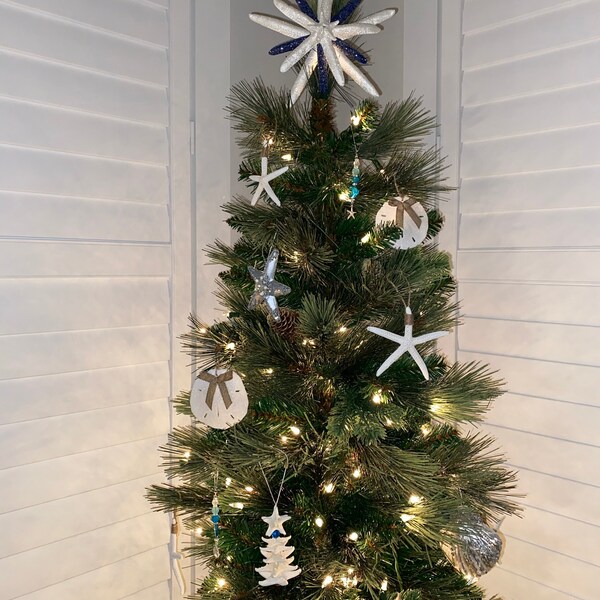 Starfish Tree Topper… - Etsy