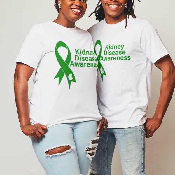 Kidney Disease Awareness Svg. Green Ribbon Awareness Svg. Cancer ...