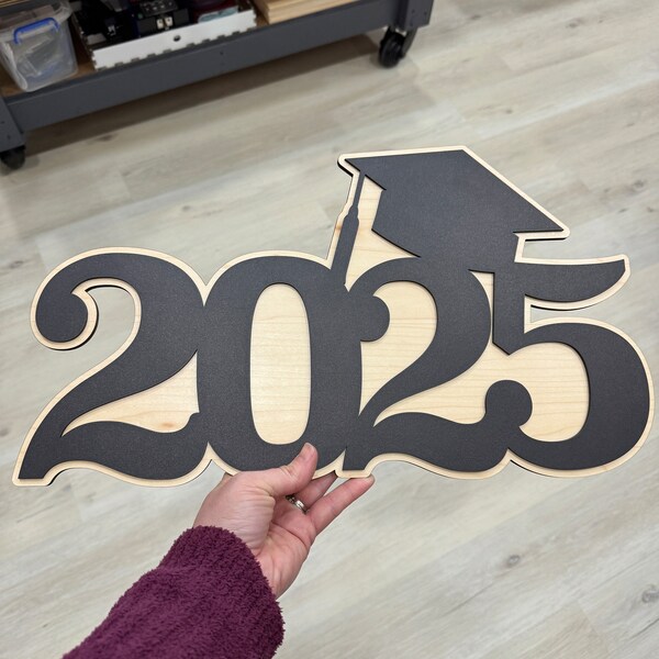 Graduation Photo Prop Svg, Graduation Laser Cut File, 2025 Graduation ...