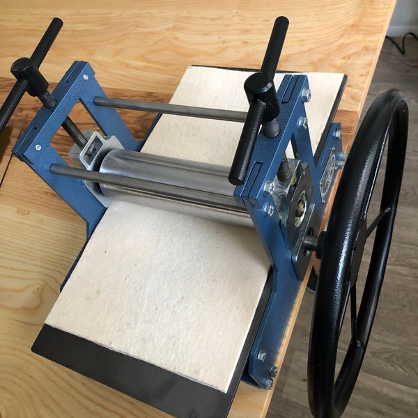 Etching Press A4 - Portable All Steel Printmaking Machine - Linocut ...