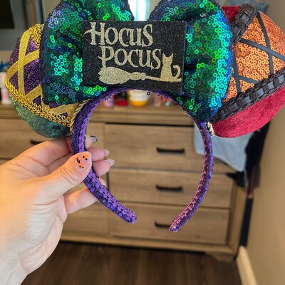 Hocus Pocus Inspired Ears, Mouse Ears, Hocus Pocus, Halloween Ears ...