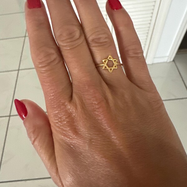 Silver Rose Ring Dainty Floral Jewelry Botanical Romantic Gift for Wife ...