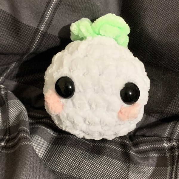 Mini Sprout Plush, Crochet Sprout, Cute Crochet Desk Friend, Cute ...