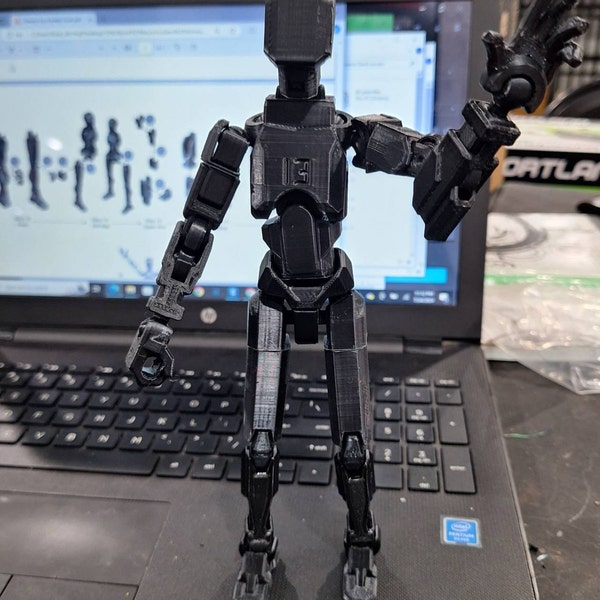 Dummy 13 STL File for 3D Printing (with Assembly Instructions ...