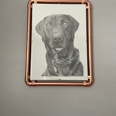 Copper Pipe Photo Frames - Etsy