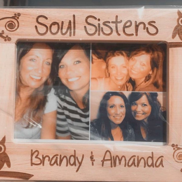 Best Friends Frame- Personalized Photo Frame~birthday~ Great Gift ...